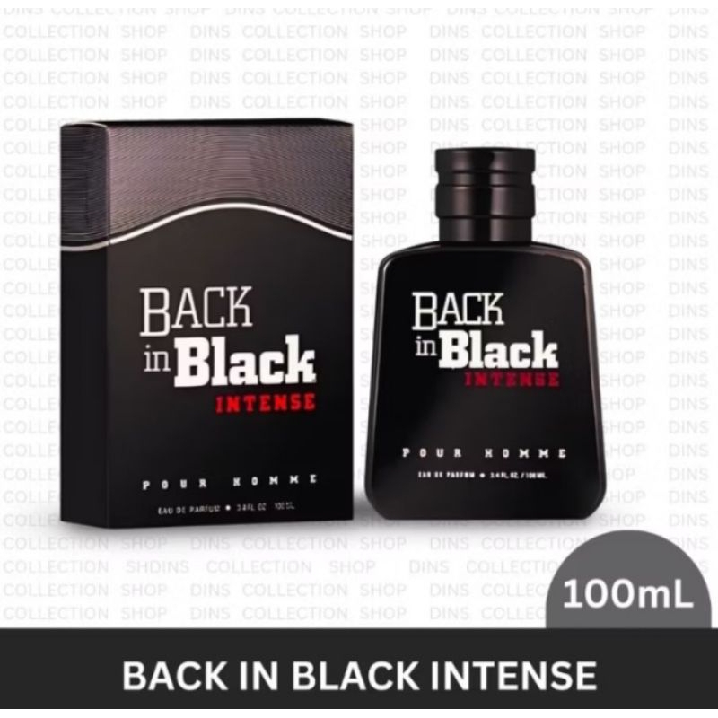AOS | BACK in BLACK intense Eau De Parfum Perfume for Men | Shopee ...
