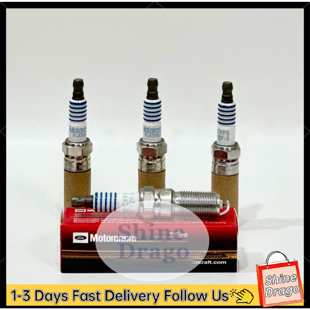 Spark Plug Ford Ecosport 2014-2020 SP-520 / CYFS-12F-5 (4PCS) | Shopee Philippines