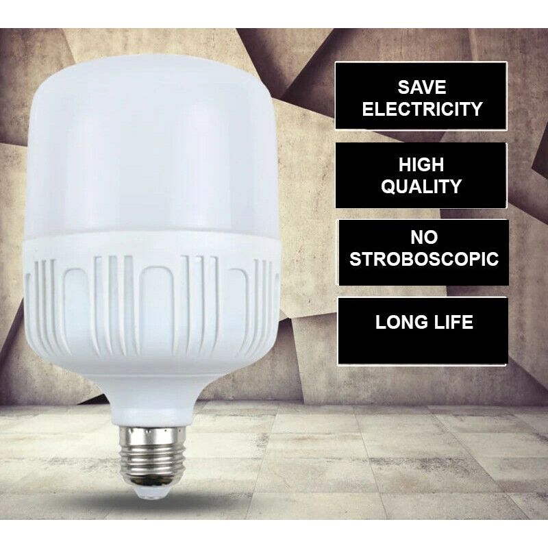 Led Light Bulb Cool Daylight E27 Energy-saving Lamp (lucky) | Shopee ...