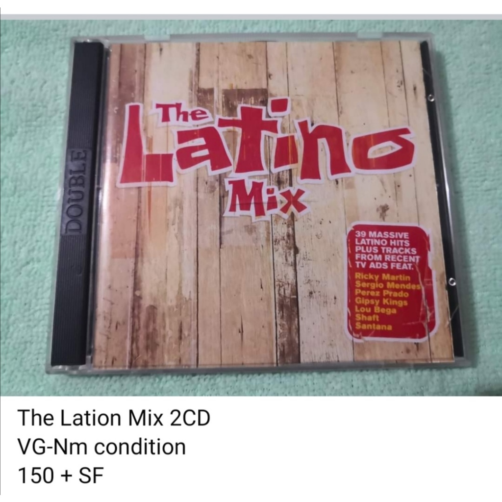 The Latino Mix 2CD (unsealed) | Shopee Philippines