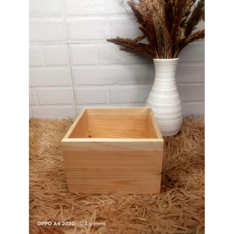 Wooden Multipurpose Box, Gift Box Size 5x5x3.5 inches | Shopee Philippines