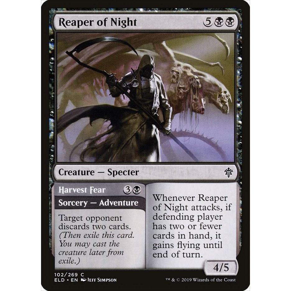 Magic the Gathering - Reaper of Night - MTG Black - ELD - NM - (_RAS ...