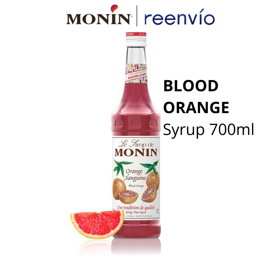Monin Blood Orange Syrup 700ml | Shopee Philippines