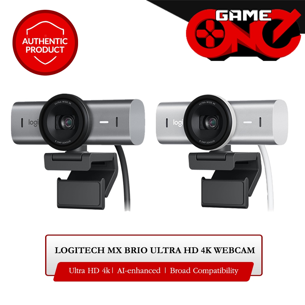 Logitech MX Brio Ultra HD 4K Webcam | Shopee Philippines