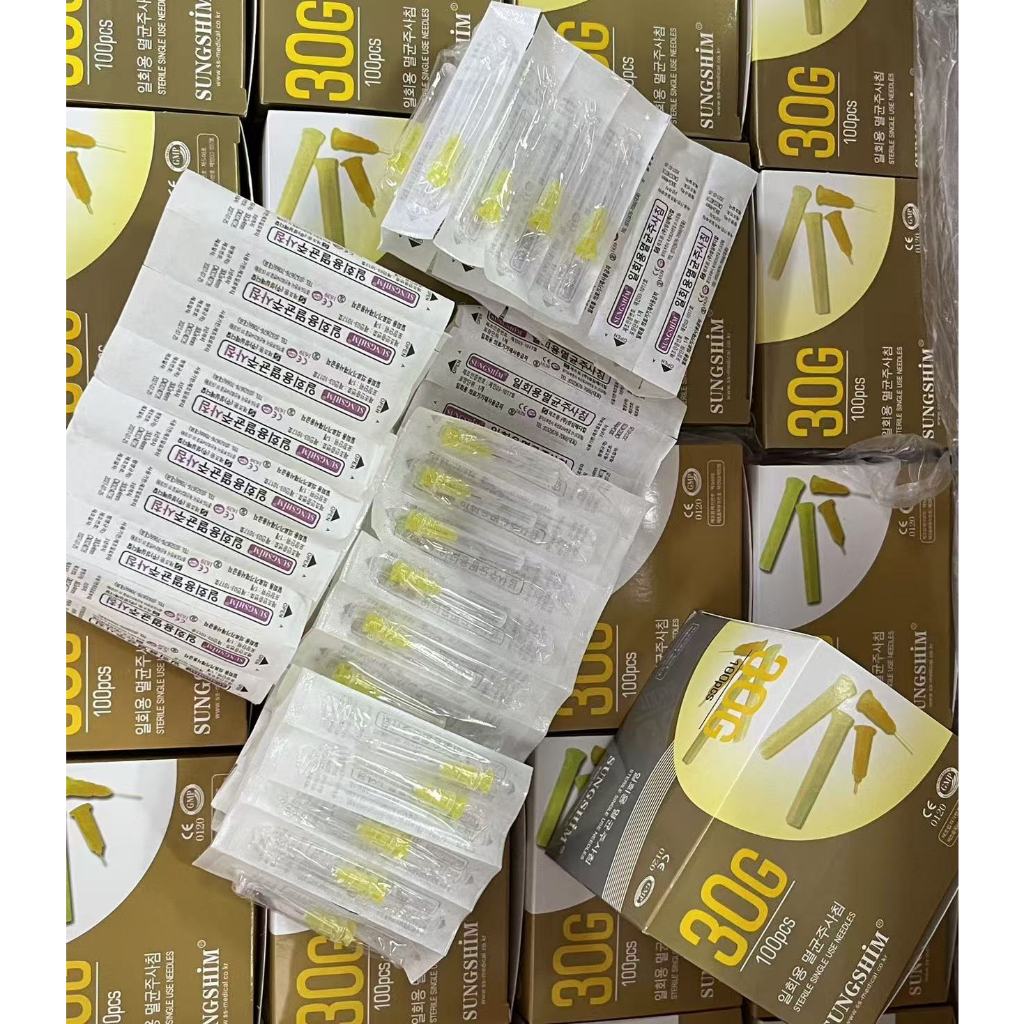 Disposable Beauty Needle 30G 4mm 13mm 25mm Sterile Injection Needle ...
