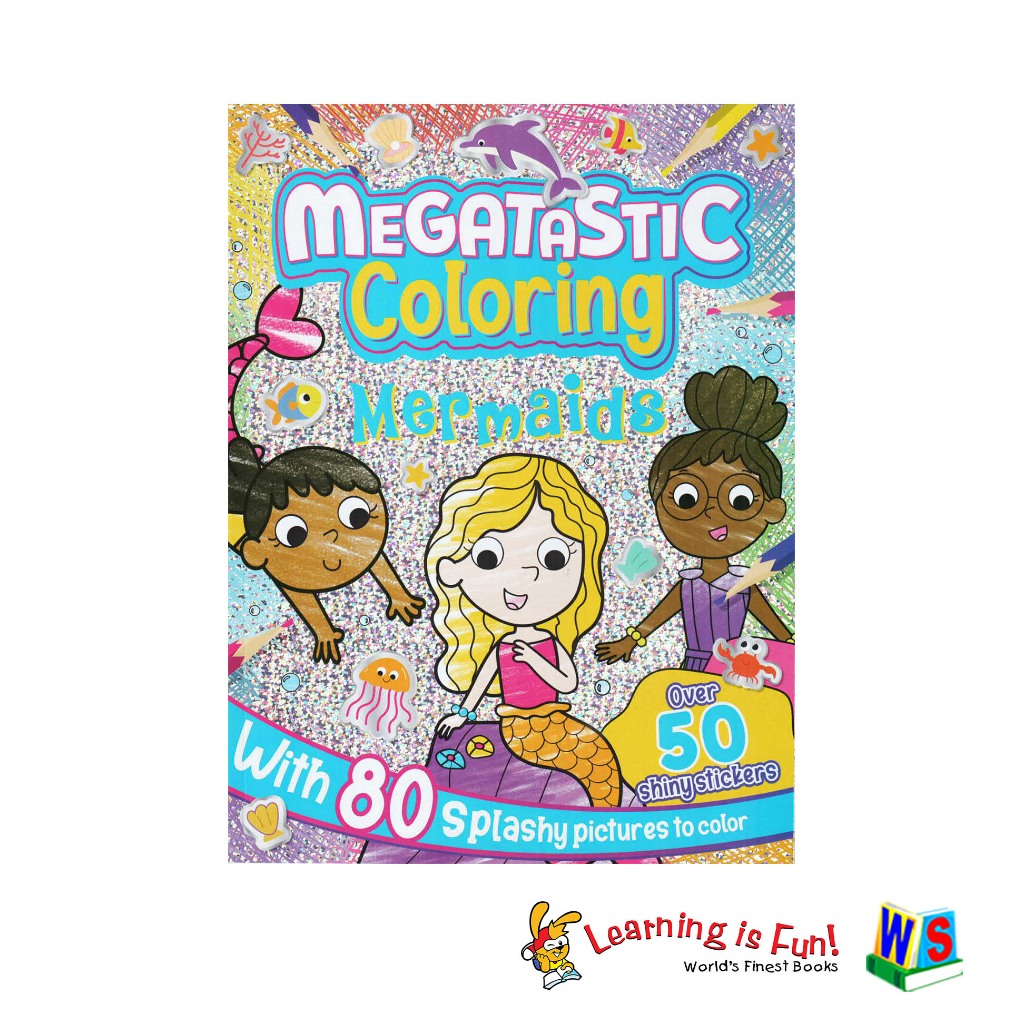 MEGATASTIC COLORING-MERMAIDS | Shopee Philippines