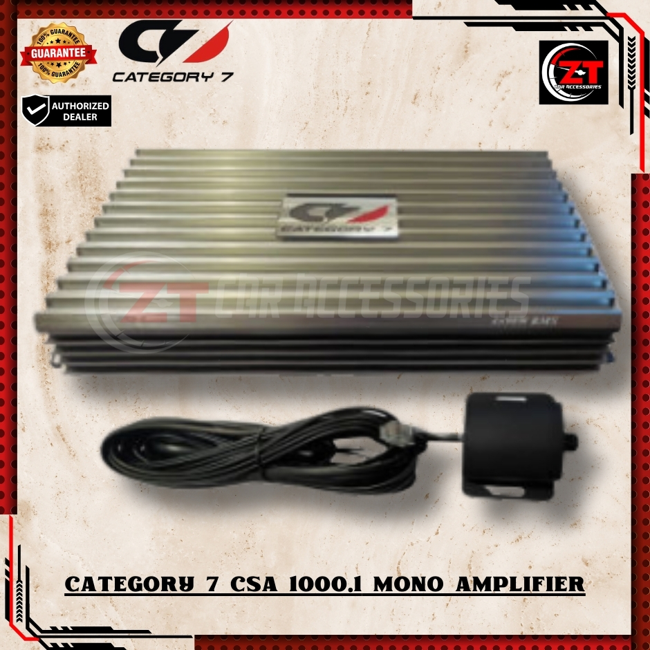 C7-CSA1000.1 1000w Class D Mono Block Amplifier | Shopee Philippines