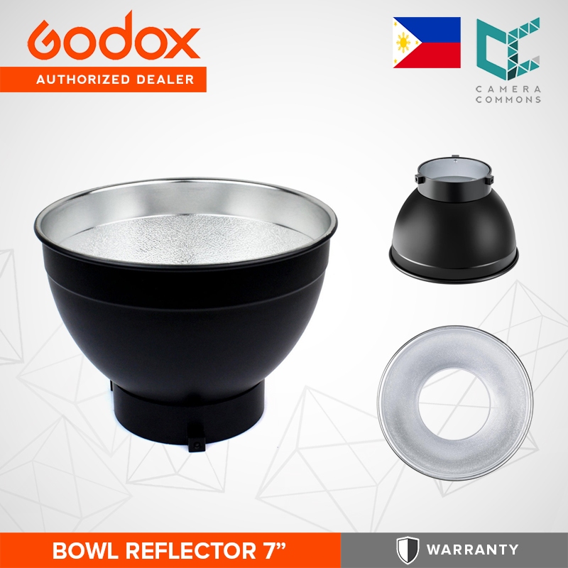 Godox Bowl Reflector 7 inches Bowens Mount Studio Equipment | Shopee ...