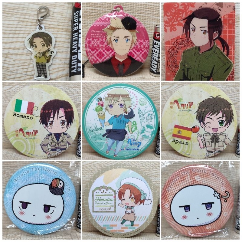 Hetalia Anime Merch. | Shopee Philippines