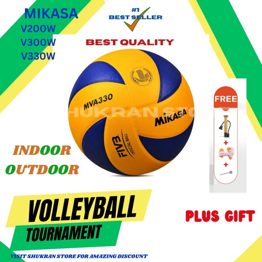 MIKASA V200W V300W V330W MVA200 MVA300 MVA330 Ball Size 5 Competition ...