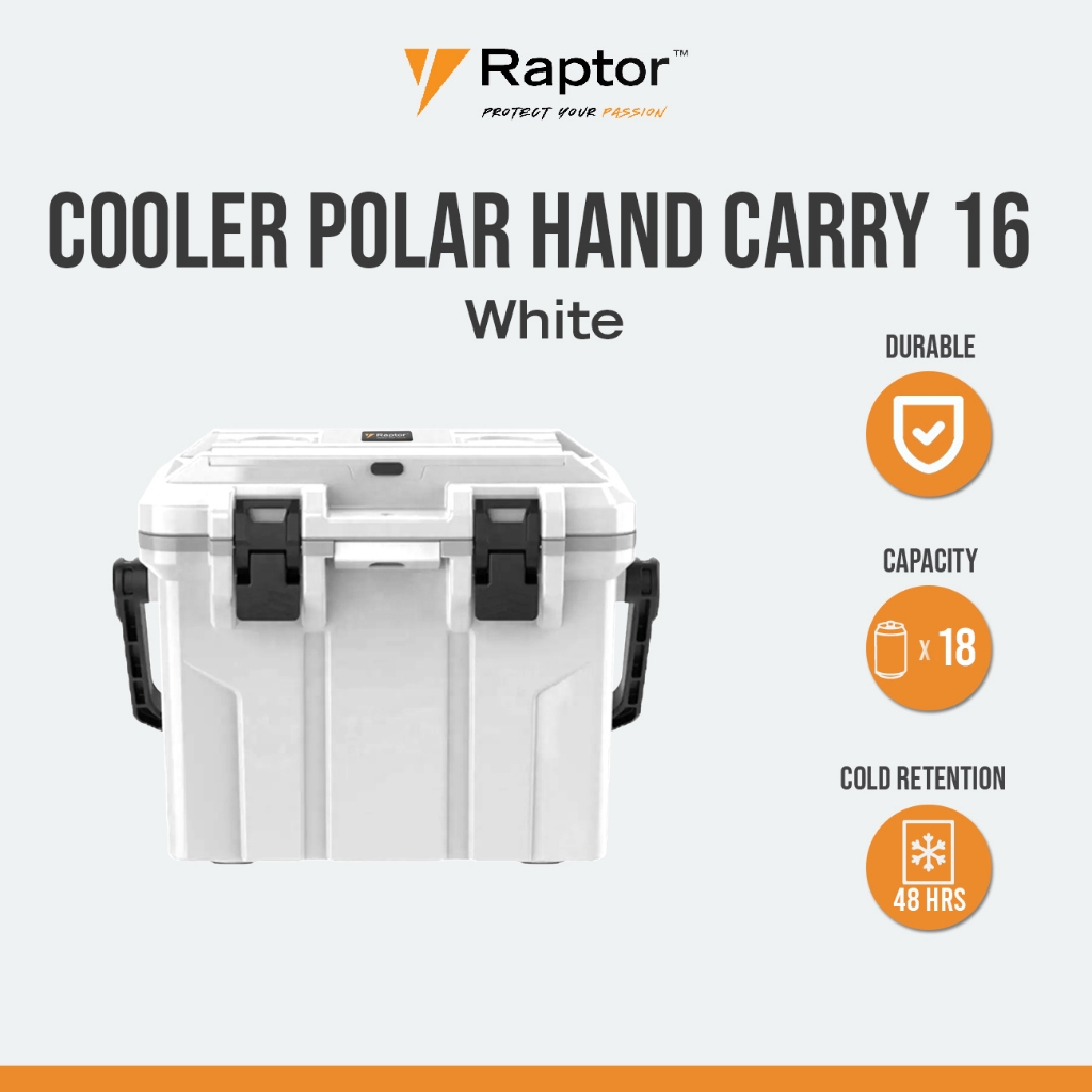 Raptor Cooler Polar Hand Carry 16 Cold up to 48 hours for Medical ...