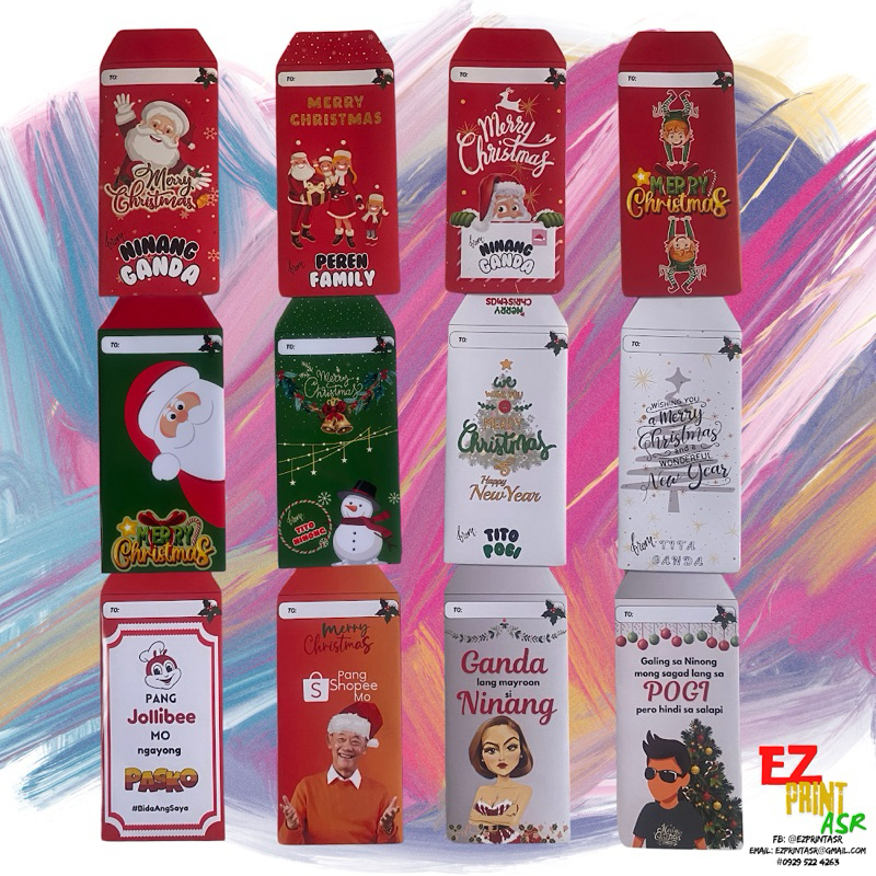 MONEY ENVELOPE - Personalized / ANG PAO / AMPAO / RED ENVELOPE / ANGPAO ...