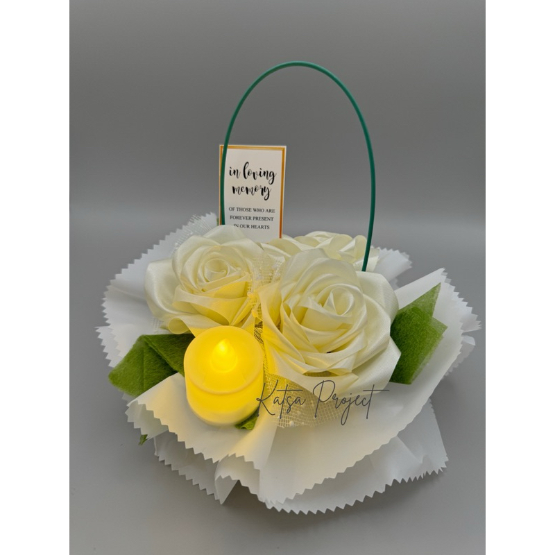 Flower Basket Lightweight Undas All Souls day | Shopee Philippines