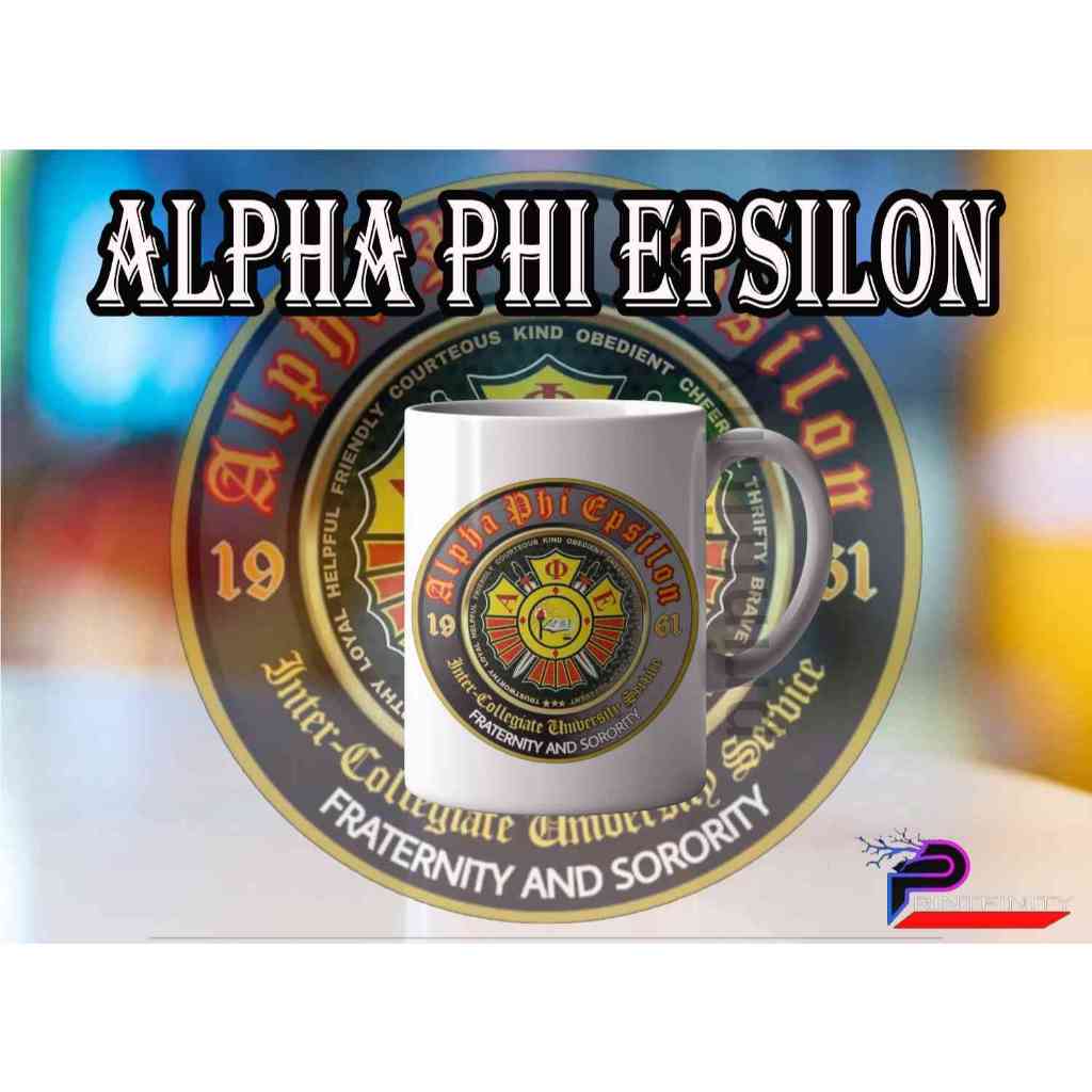 ALPHA PHI EPSILON FRATERNITY MUG | Shopee Philippines