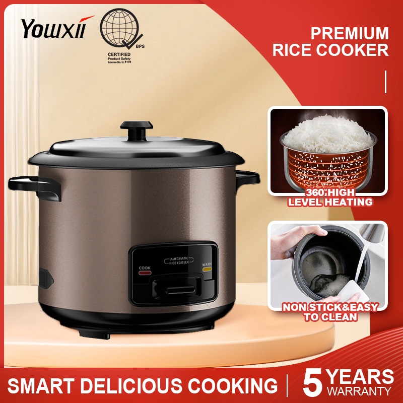 Yowxii Premium Rice Cooker Small/Big 2L 6L Large Capacity Automatic Multi Cooker Kitchen ...