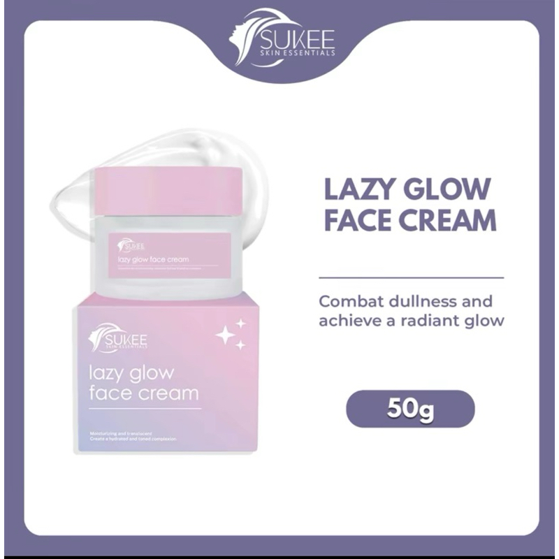 [SUKEE] Lazy Glow Face Cream Whitening Hydration Moisture Refreshing ...