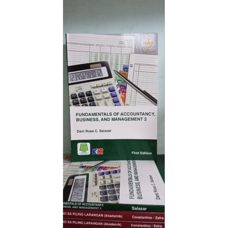 FUNDAMENTAL OF ACCOUNTANCY AND BUSINESS MANAGEMENT 2 1st edition ...