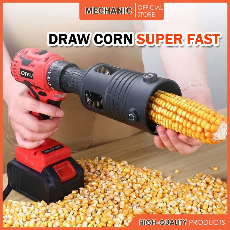 Corn thresher for drill, easy and quick corn threshing at home, can ...