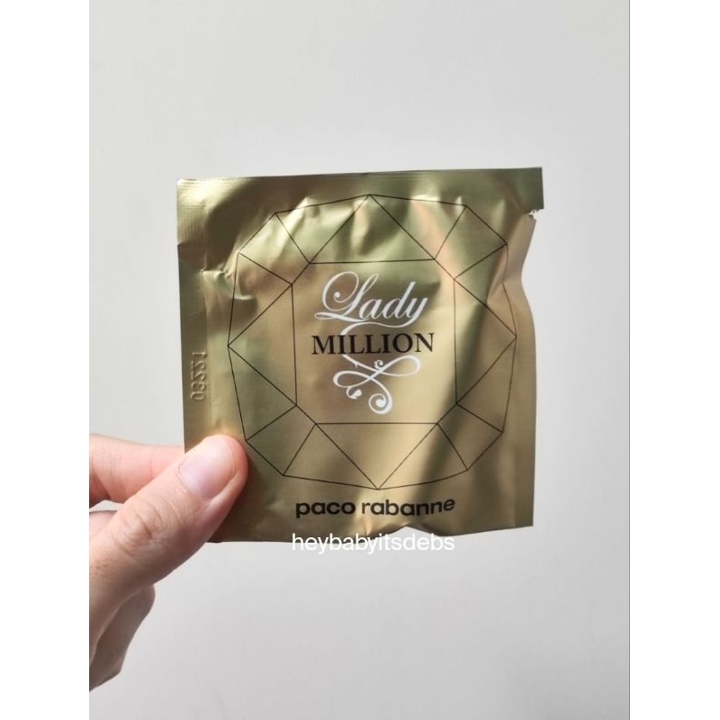 Authentic P R Lady Million Sample Perfume (Bnew) | Shopee Philippines