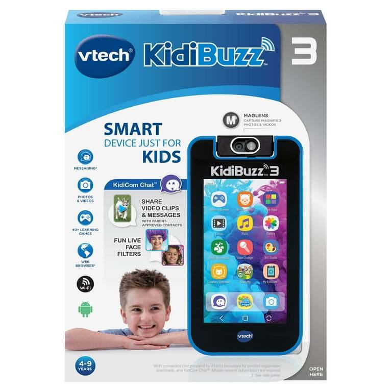 SALE IMPERFECT BOX - VTech KidiBuzz 3 Smart Device for Kids, Teaches Math, Spelling, Science etc ...