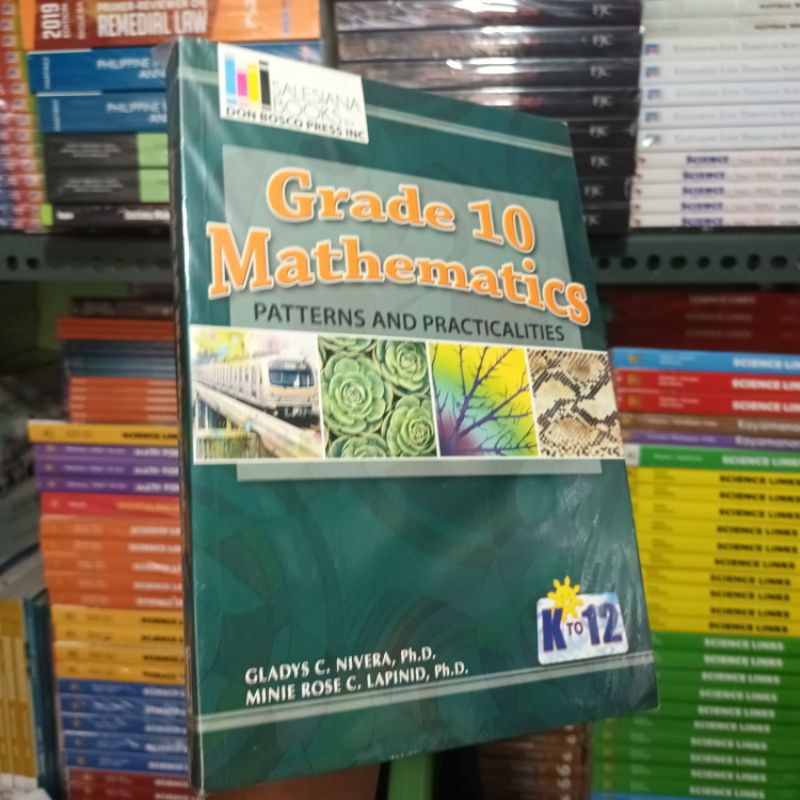 MATHEMATICS PATTERNS AND PRACTICALITIES GRADE 10 ( BRAND NEW ) | Shopee ...