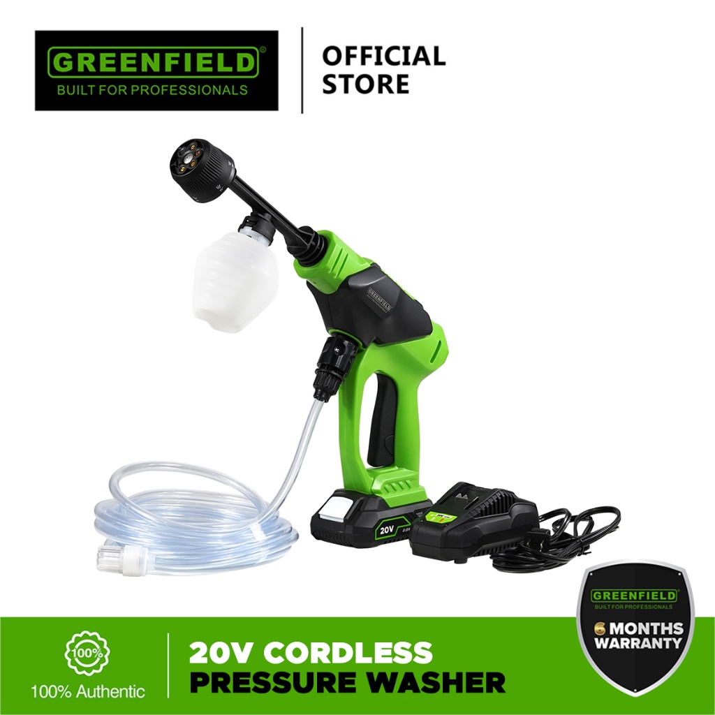 Greenfield Cordless Pressure Washer 20V - Power Tools/Home Improvement ...