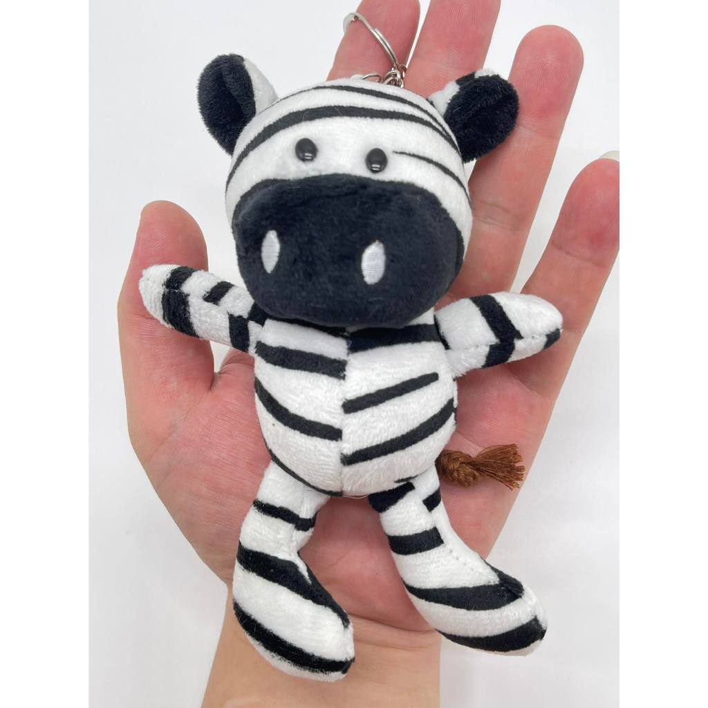 5 Inches Safari Animals Stuff Toy Animals Keychain Stand Animal Stuffed ...