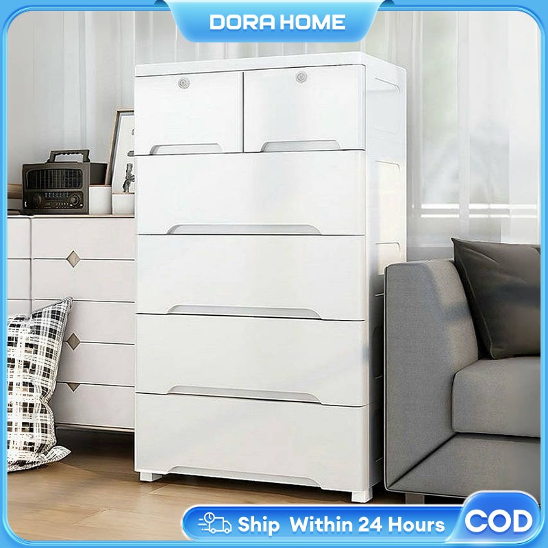 Durable Drawer Cabinet Clothes Organizer 36CM Space Saving Storage Box ...