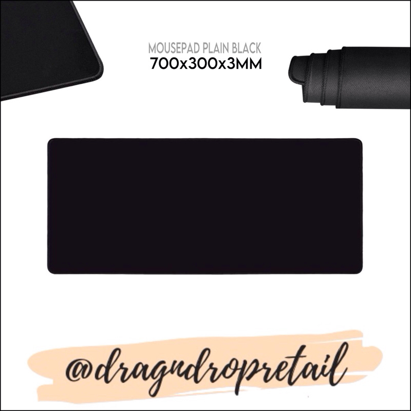 Large Extended Gaming Mousepad with Stitched Edges, High Quality ...