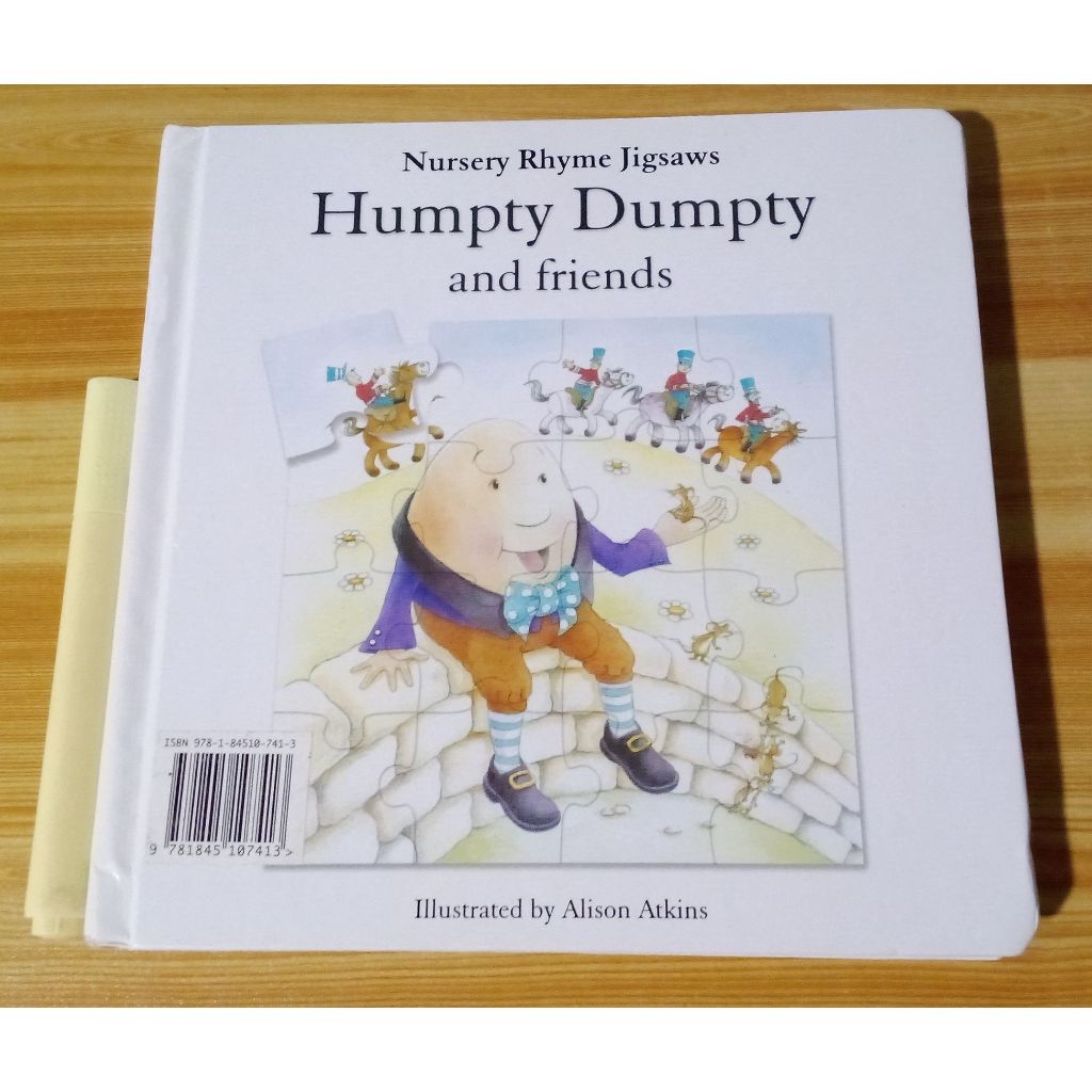 (Pre-Loved) Nursery Rhyme Jigsaw Humpty Dumpty and Friends by Top That ...
