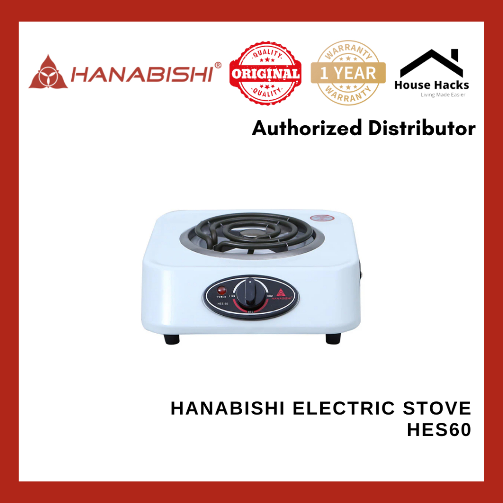 Hanabishi Electric Stove HES60 (House Hacks) | Shopee Philippines
