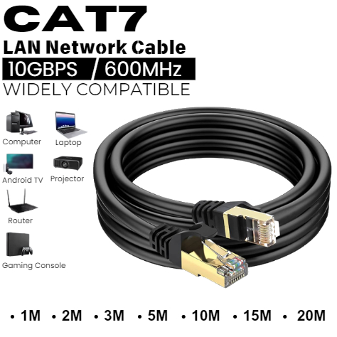 Cat7 10GBPS High Stable Super Surfing Speed High Quality Multi ...