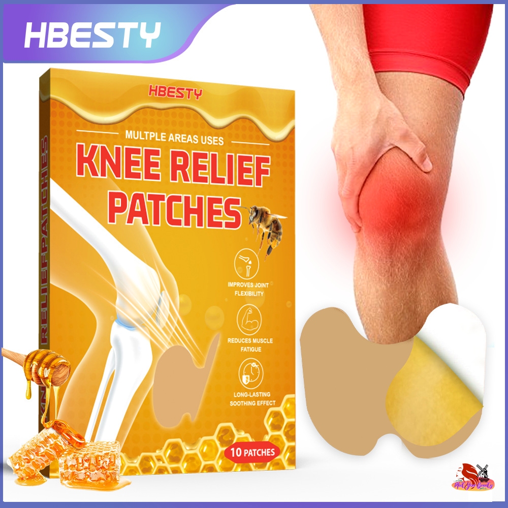 Bee Venom Knee Patch Pain Relief Plaster Sticker Paste-on Multipurpose Joint Knee Stick 10pcs ...