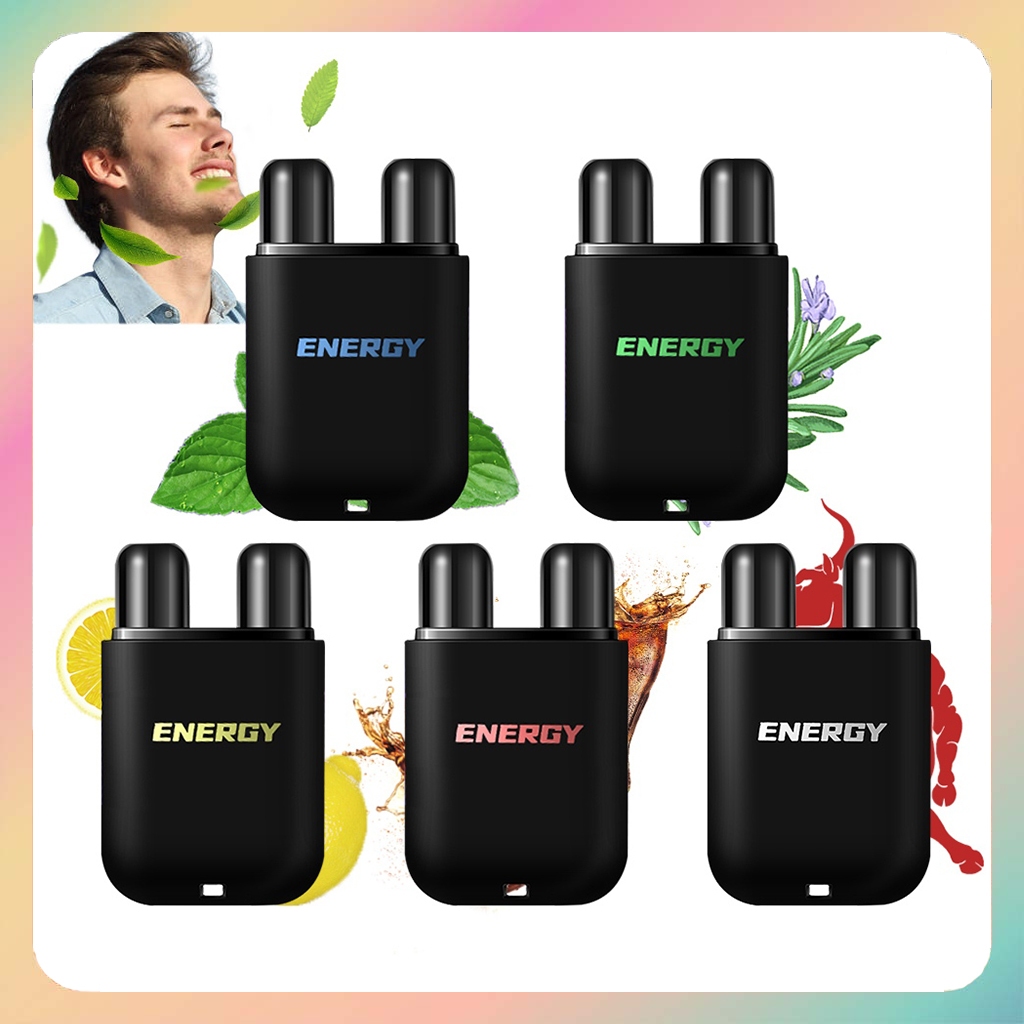 Cool Inhaler Nasal Double-hole Refreshing Sleepy Nasal Inhaler Nose ...