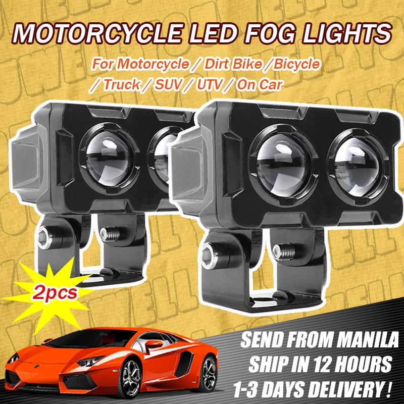 Mini Driving Light Motorcycle Mini LED Headlight Spotlights 60W ...