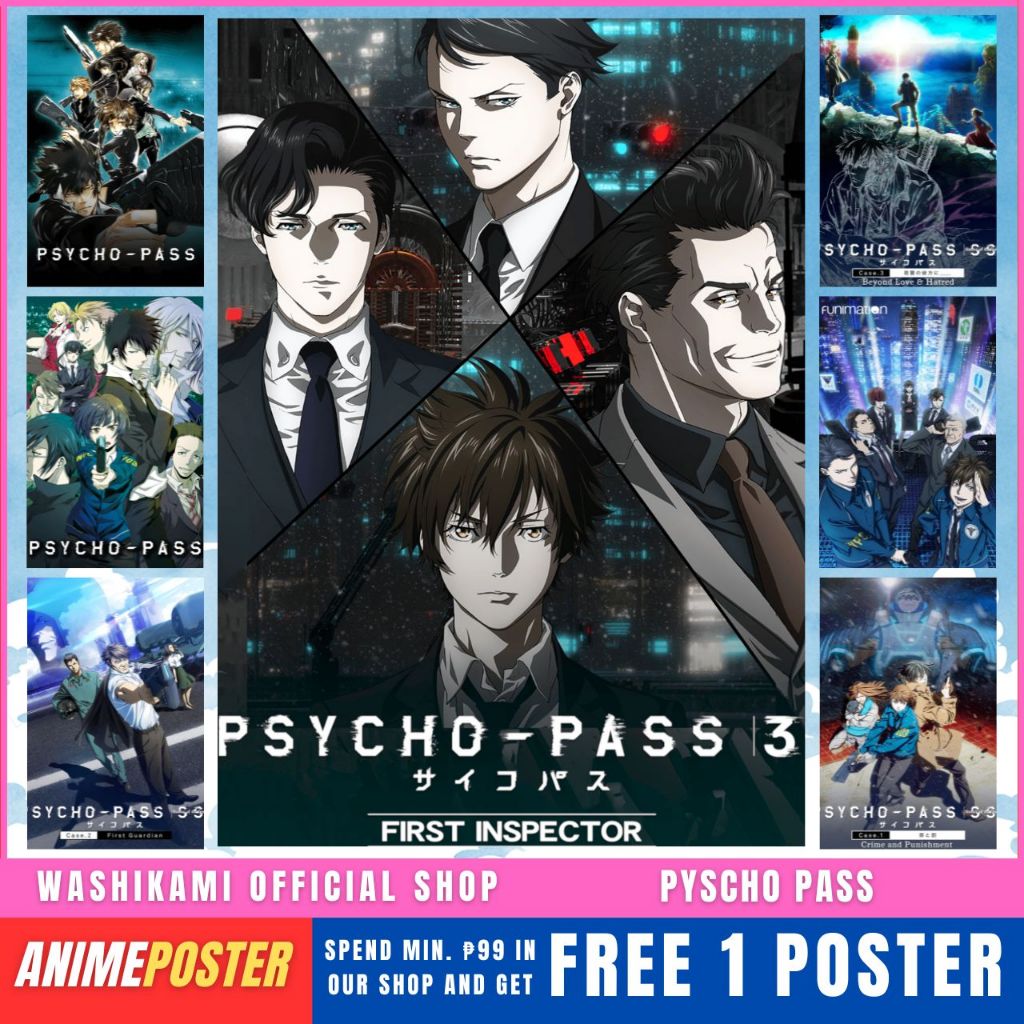 Psycho Pass : Anime A4 Posters / Washikami PH | Shopee Philippines