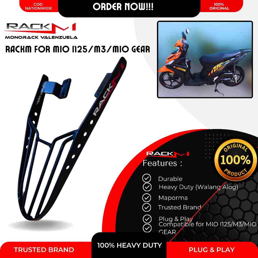 Rackm Monorack motor bracket for MIOI125 OR M3-ORIGINAL MONORACK topbox ...