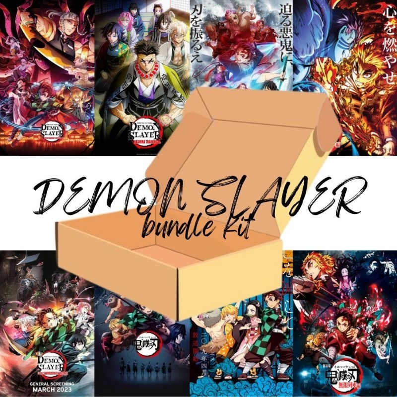DEMON SLAYER ANIME BUNDLE KIT | Shopee Philippines