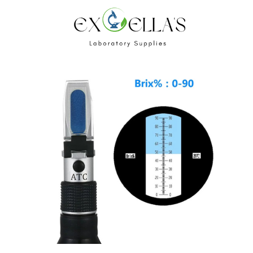 0-90% Brix Refractometer Honey Sugar Refractometer | Shopee Philippines