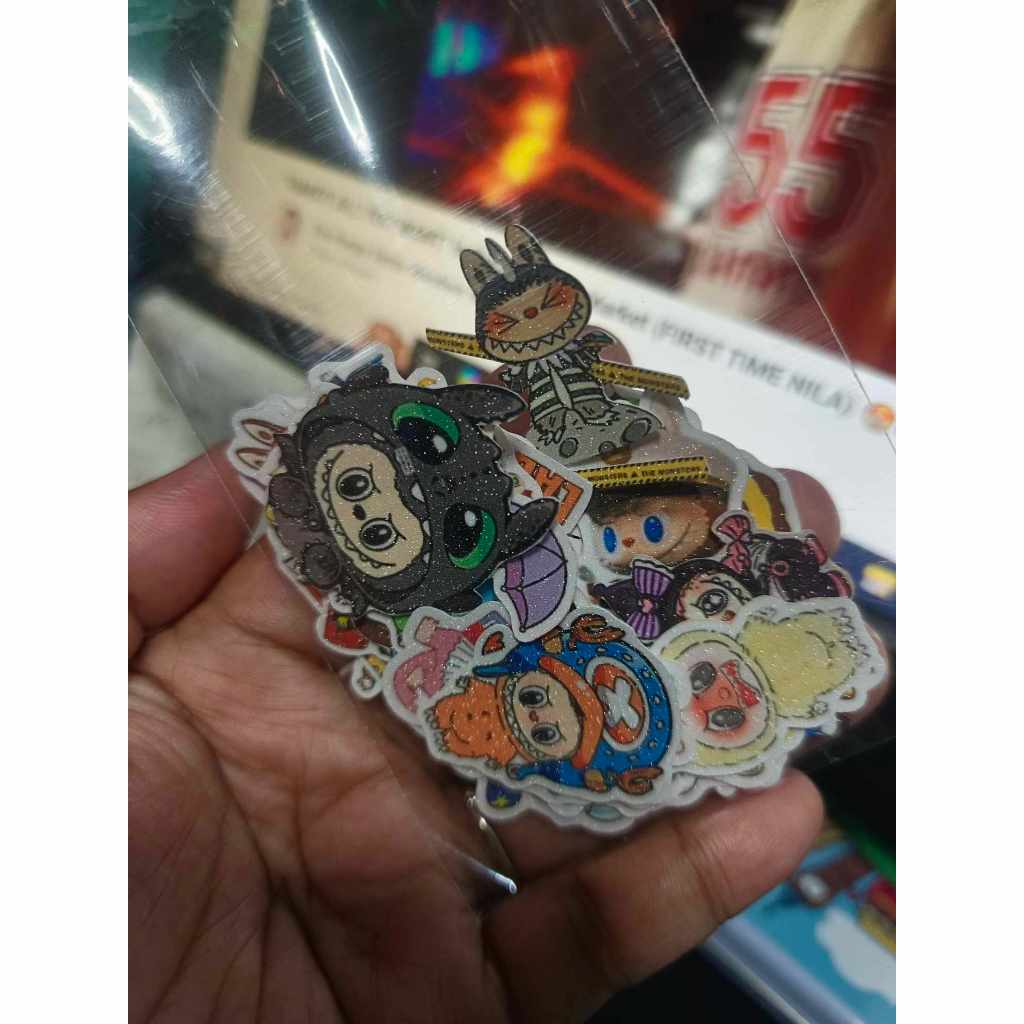 LABUBU Stickers 60pc and 30pcs High Quality | Shopee Philippines