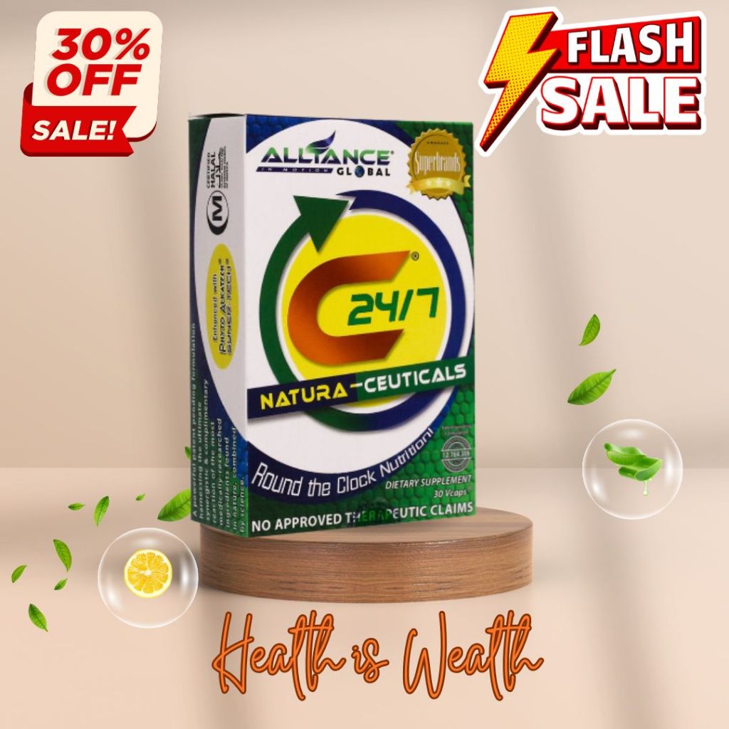 C24/7 Natura-ceuticals Supplements 30 capsules | Shopee Philippines