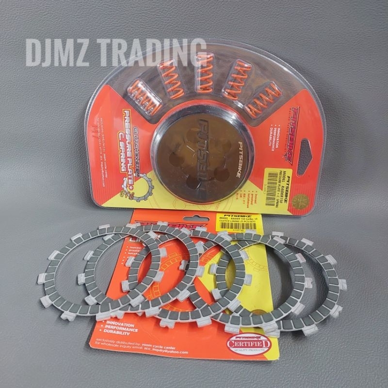 Pitsbike Hyper Pressure Plate w/ Clutch Spring | RAIDER 150 (carb ...