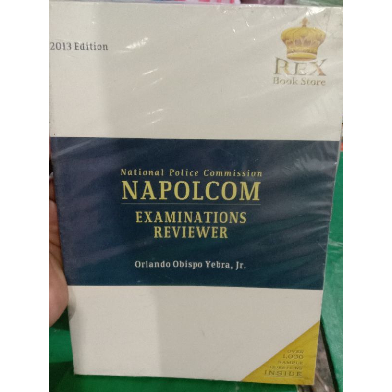 NATIONAL POLICE COMMISSION NAPOLCOM EXAMINATION REVIEWER | Shopee ...