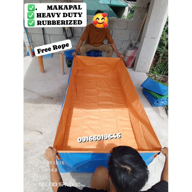 𝗛𝗘𝗔𝗩𝗬 𝗗𝗨𝗧𝗬 𝟲𝗫𝟯𝗫𝟭.𝟱𝗙𝗧 pang FISH TANK, CRAYFISH TANK, AZOLLA POND for ...