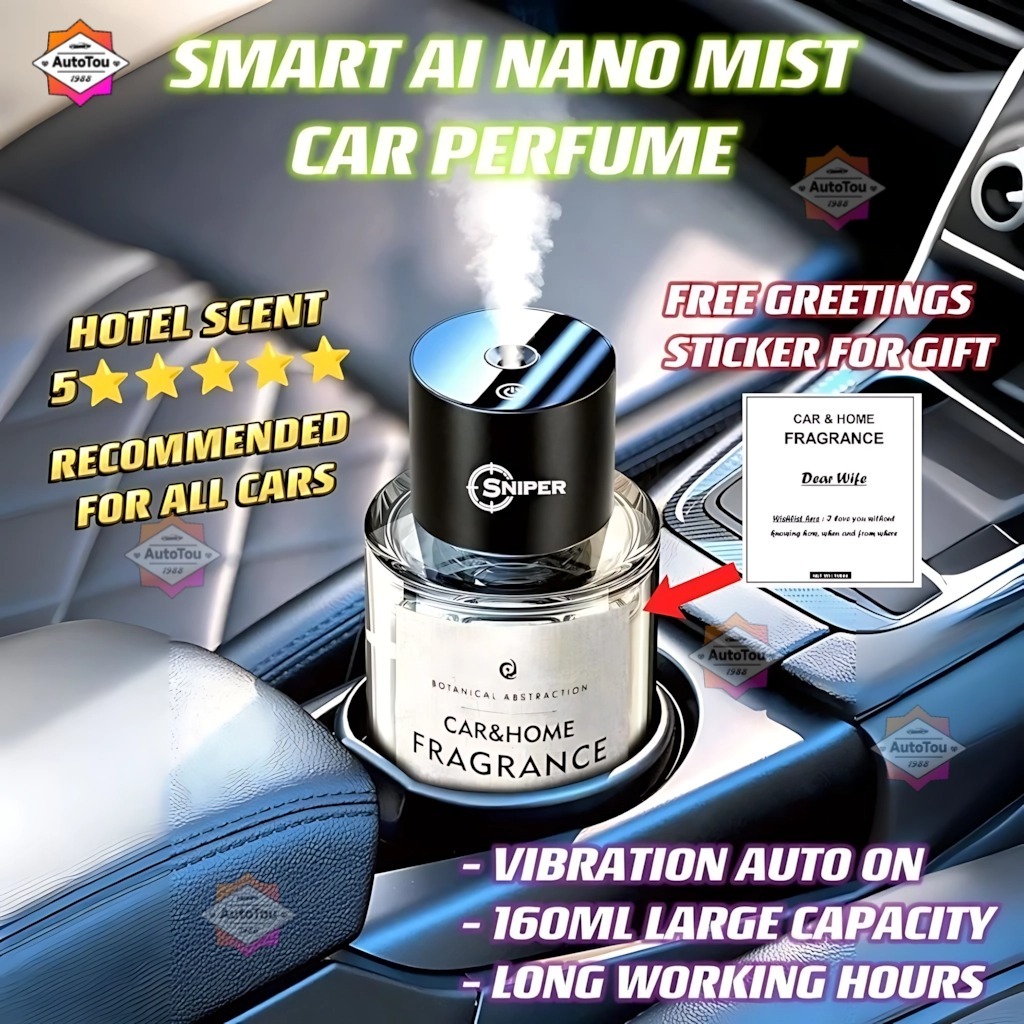 Car Perfume Multifunction 160ml Fragrance Air Freshener Intelligent ...