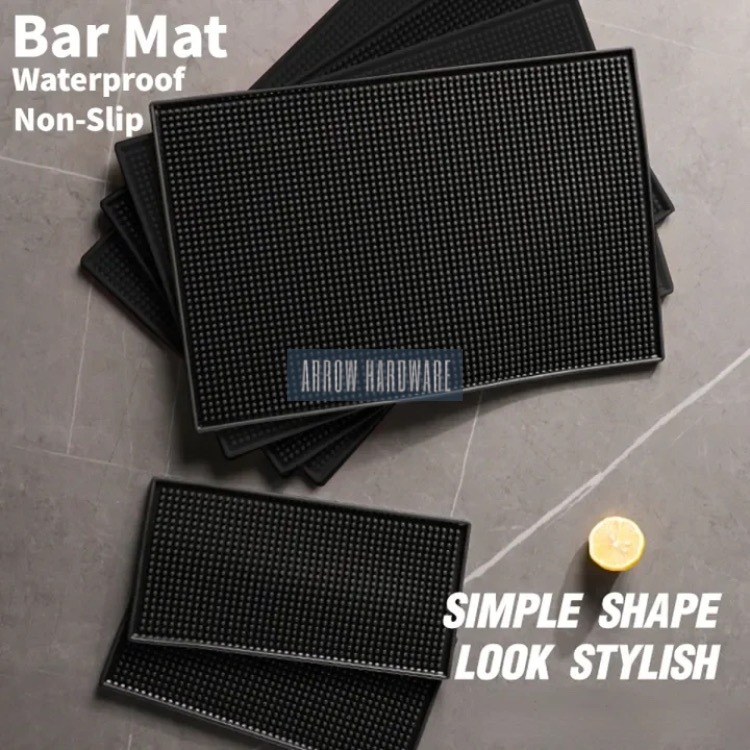 Car Mat Anti-slip Rubber Mats Thickened PVC Rubber Shock absorbers ...