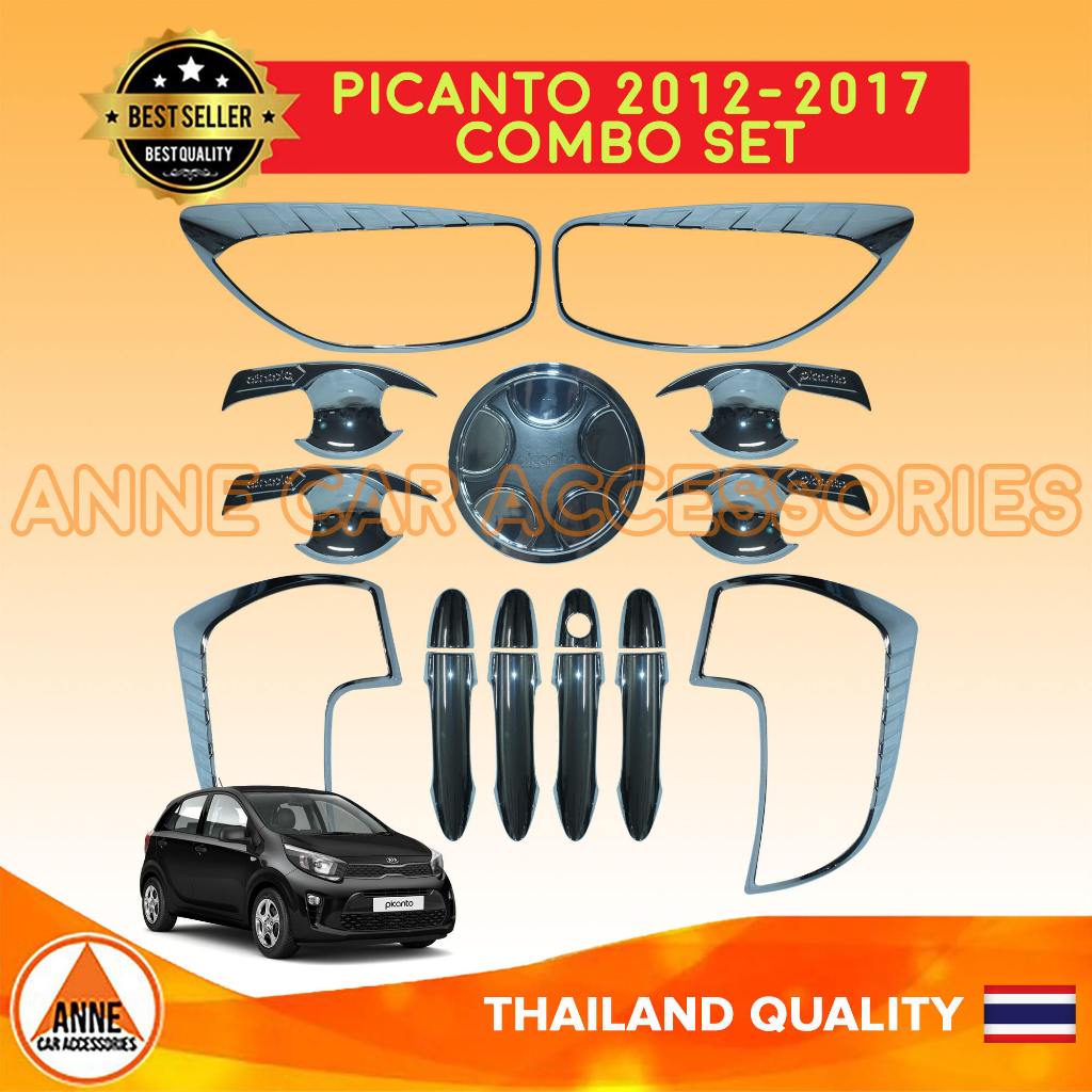 Garnish Cover Set for Car Kia Picanto 2011 - 2017 / 2018 - Onwards ...