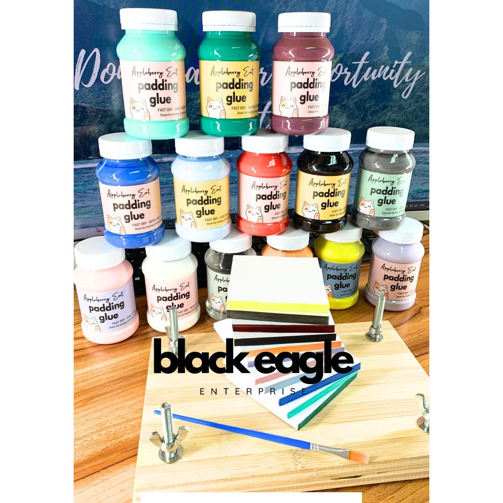 PADDING GLUE, BINDING GLUE for notepad with FREE BRUSH | Shopee Philippines