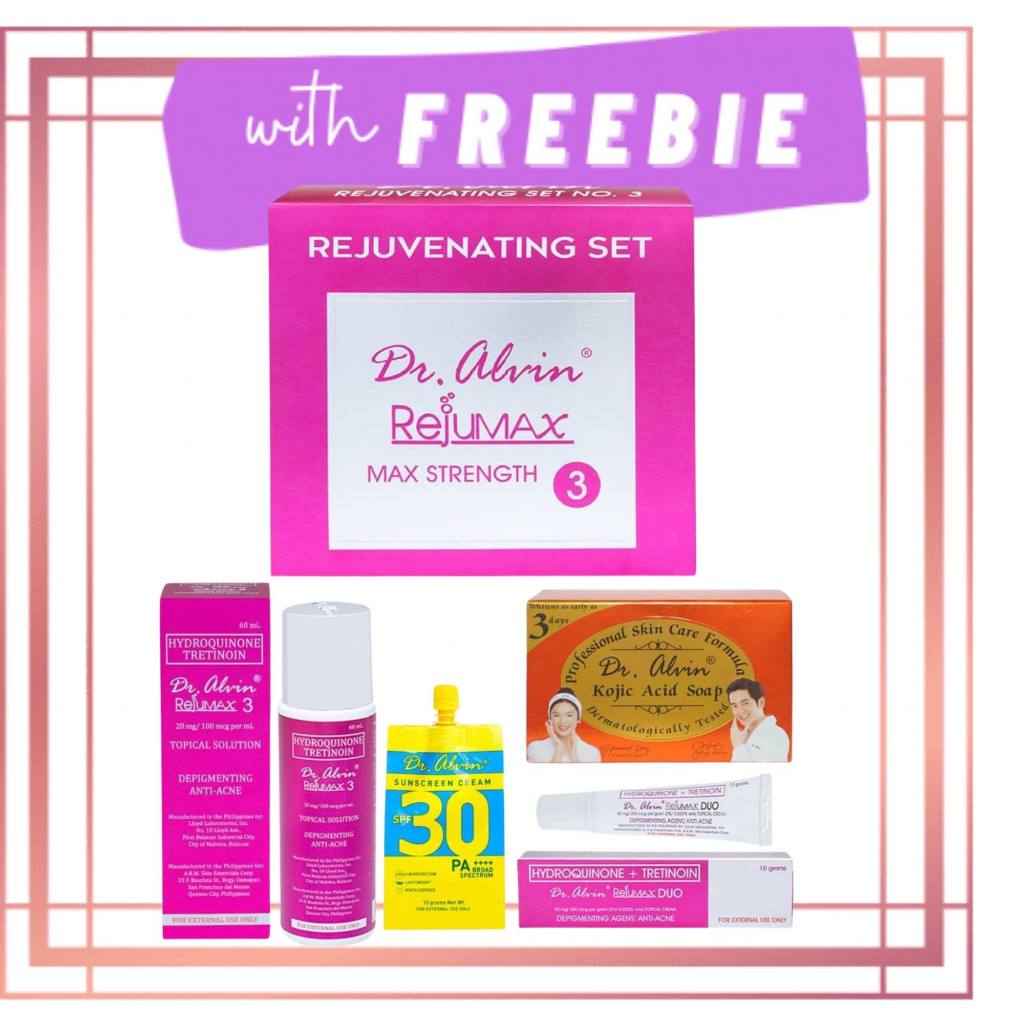 Original Dr. Alvin Rejuvenating Set No. 3 (Max Strength) | Shopee ...