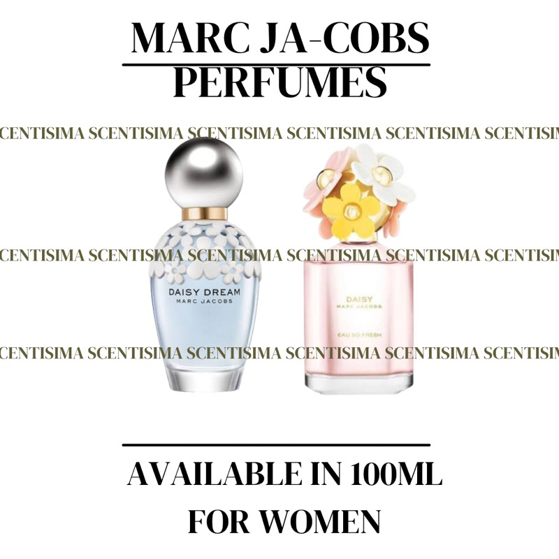 Marc Jacobs Daisy Dream | Eau So Fresh | Perfect EDT | EDP | Intense ...